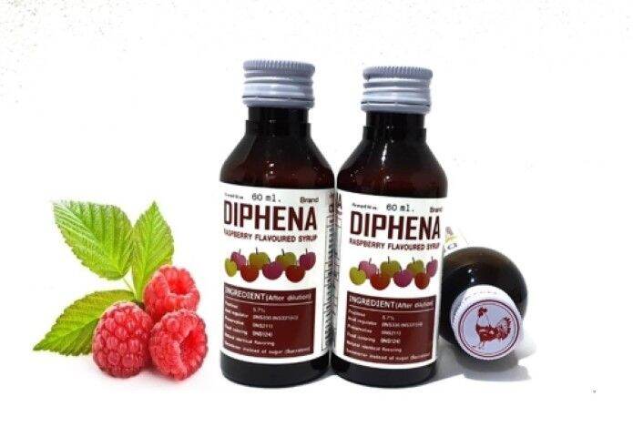 ☘️ไดฟีน่า DIPHENA แท้100%☘️น้ำหวานสูตรเข้มข้น ปริมาณ 60 มล. ( แพ็ค 2 ...