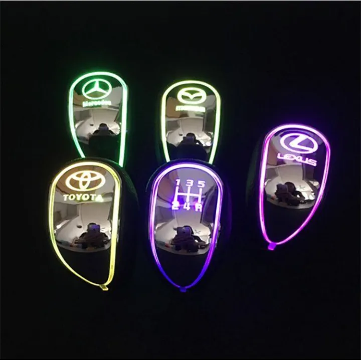 Automotive automatic gear LED light sensing gear head multi model ...