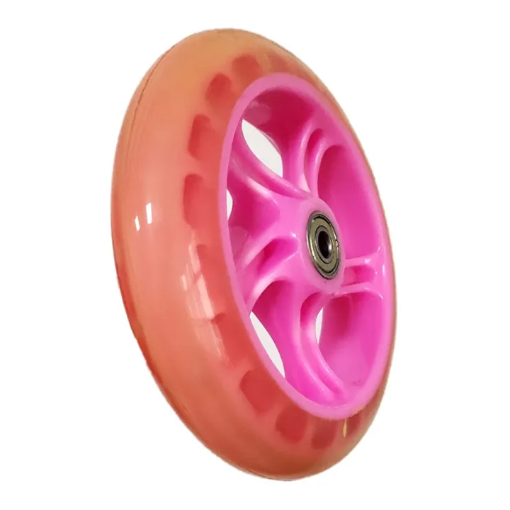 Roda Skuter 6 Inci Roda Universal Kursi Roda Depan dengan Bantalan ...