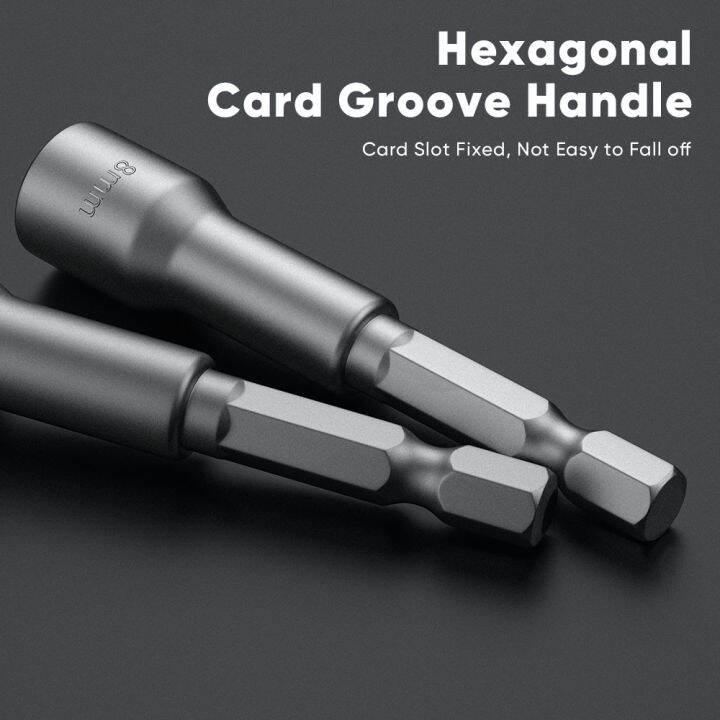 Mitsushi Hex Socket Adapter Impact Magnetic Socket Short Sockets Torque ...