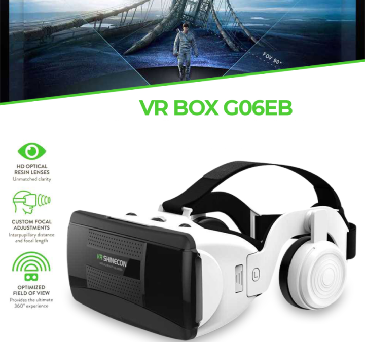 VR IMAX Giant Screen Virtual Glasses with Headset | Lazada Indonesia