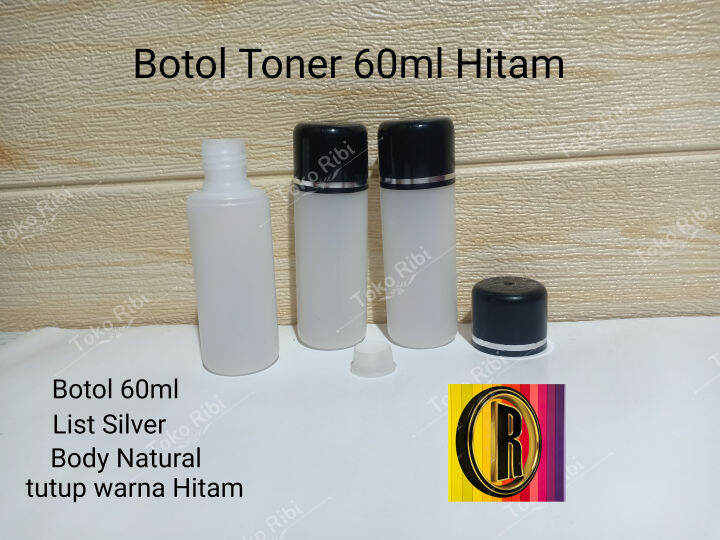 Botol Toner 60ml / Botol Sabun 60ml / Botol Yadley 60ml / Botol Yadley ...
