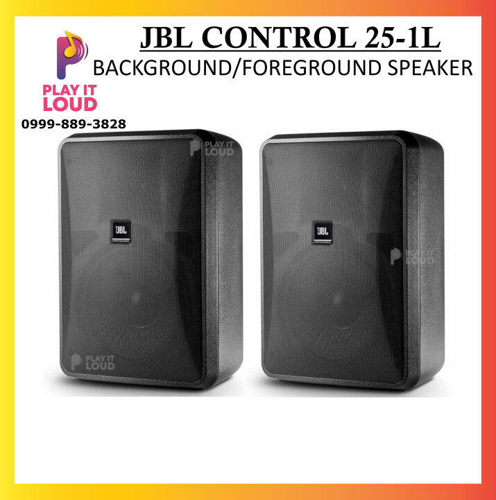 JBL CONTROL 25-1L High-Output Indoor/Outdoor Background/Foreground ...
