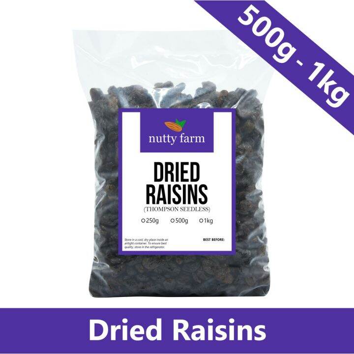 California Seedless Raisins (500g - 1kg) by Nutty Farm | Lazada PH