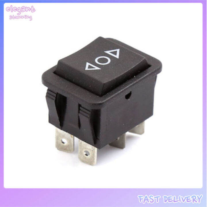 elegantstunning 12V 30A DPDT ON-OFF-ON 3 Position 6 Pins Car Truck ...