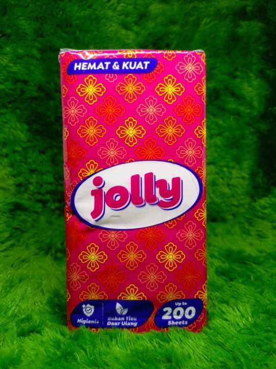 TISSUE JOLLY 200 SHEETS 2 PLY TISSU TISU FACIAL | Lazada Indonesia