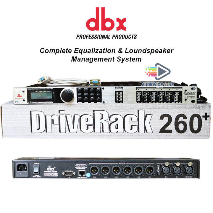 Driverack DBX 260 Plus Management Speaker Deprak Loundspiker 260+ | Lazada Indonesia