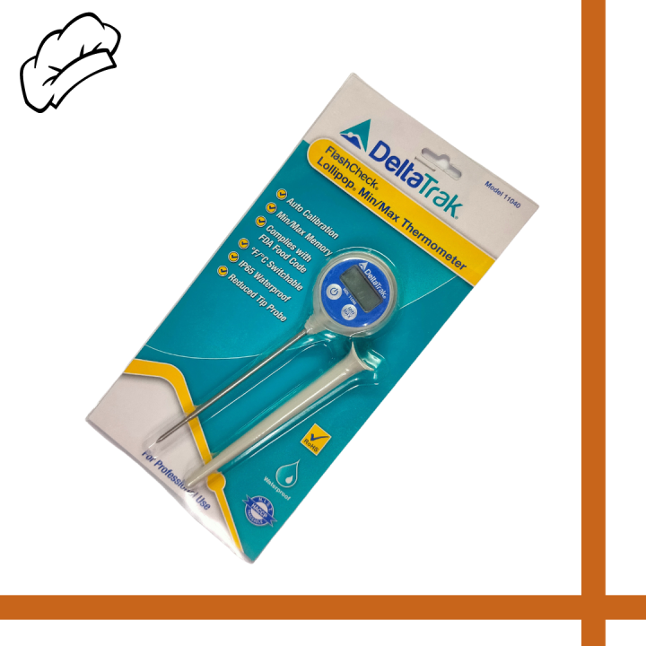 Deltatrak DT-11040 Waterproof Lollipop Min/Max Thermometer | Lazada PH
