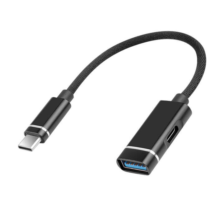 Type C OTG Adapter 2-in-1 High Speed Multiple Type-C Hub 1 to 2 USB C ...
