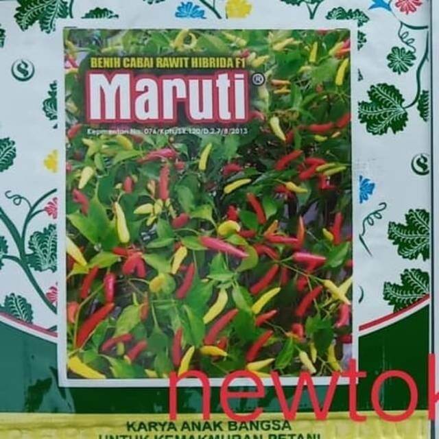 Benih cabe rawit MARUTi F1 60 butir hibrida smallpack cabe rawit putih ...