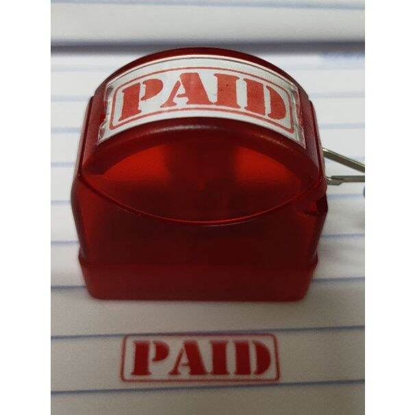 Customized Self-inking Stamps PAID,RECEIVED,CLAIMED,RELEASED,COP ...