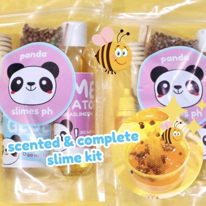 【Ready Stock】 Honeycomb Slime Kit Complete Slime Kit SLIME KIT MINI by ...
