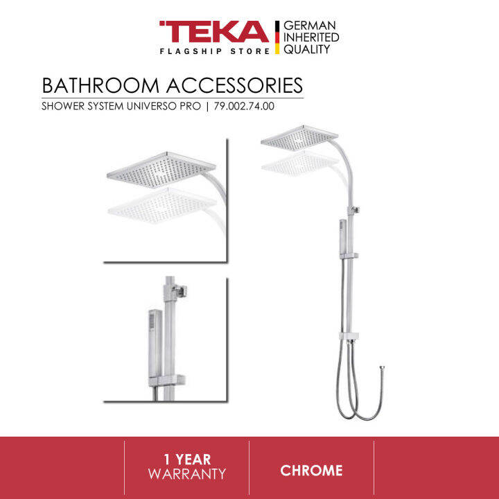 TEKA SHOWER SYSTEM UNIVERSE CUADRO PRO 79.002.74.00 | Lazada
