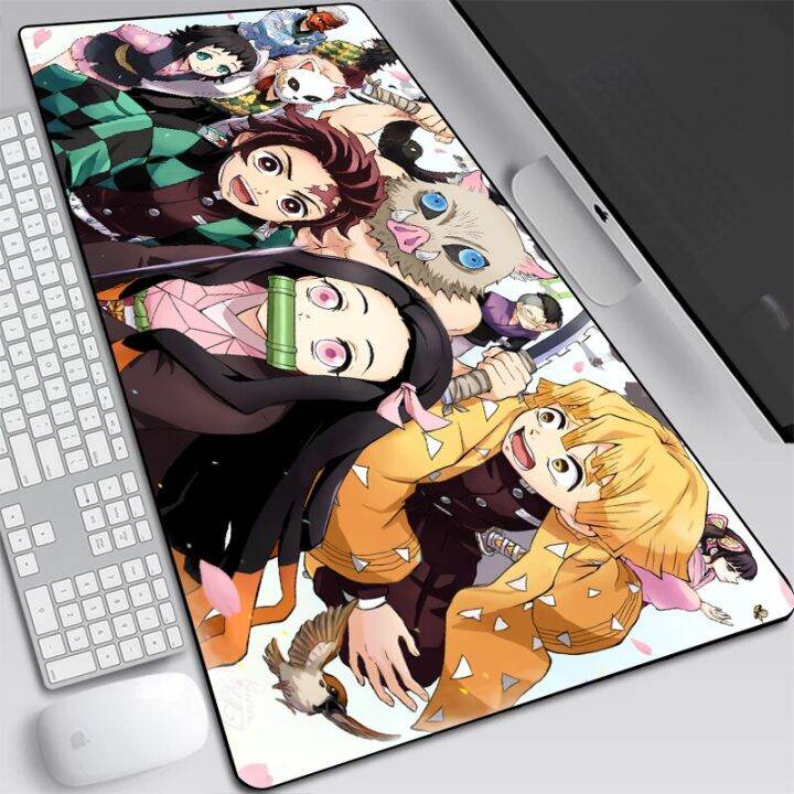Anime Demon Slayer Kimetsu No Yaiba Large Gaming Mouse Pad Computer ...