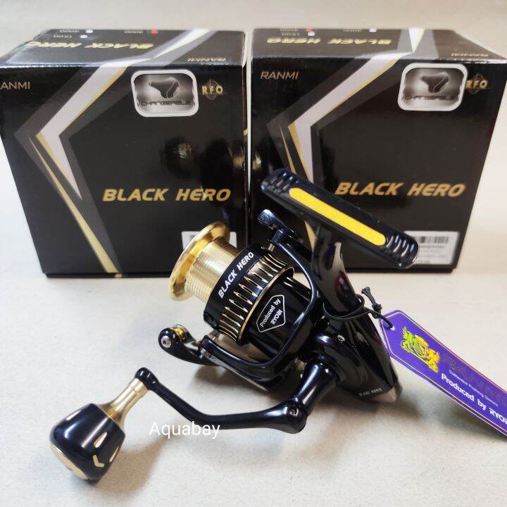 RYOBI RANMI BLACK HERO 3000 / 4000 FISHING SPINNING REEL | Lazada