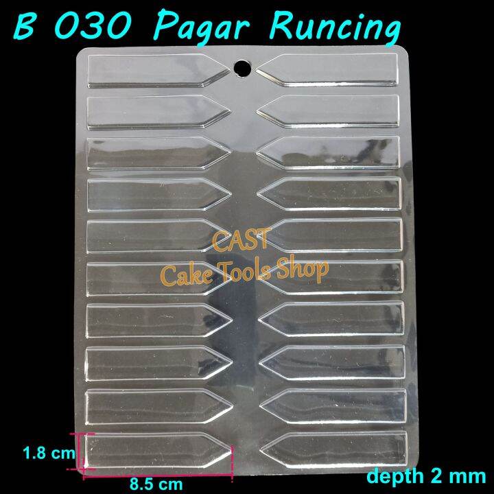 Cetakan Coklat B 030 Pagar Runcing | Lazada Indonesia
