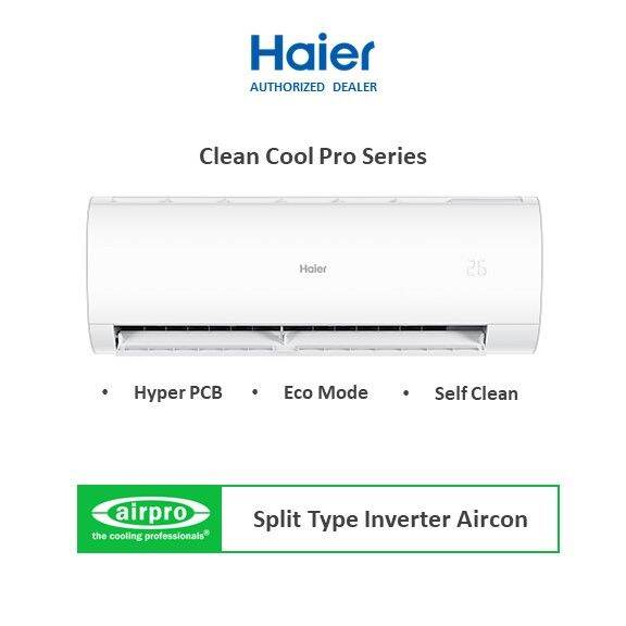 HAIER 1.5HP SPLIT TYPE INVERTER AIRCON HSU-13PSV32 | Lazada PH