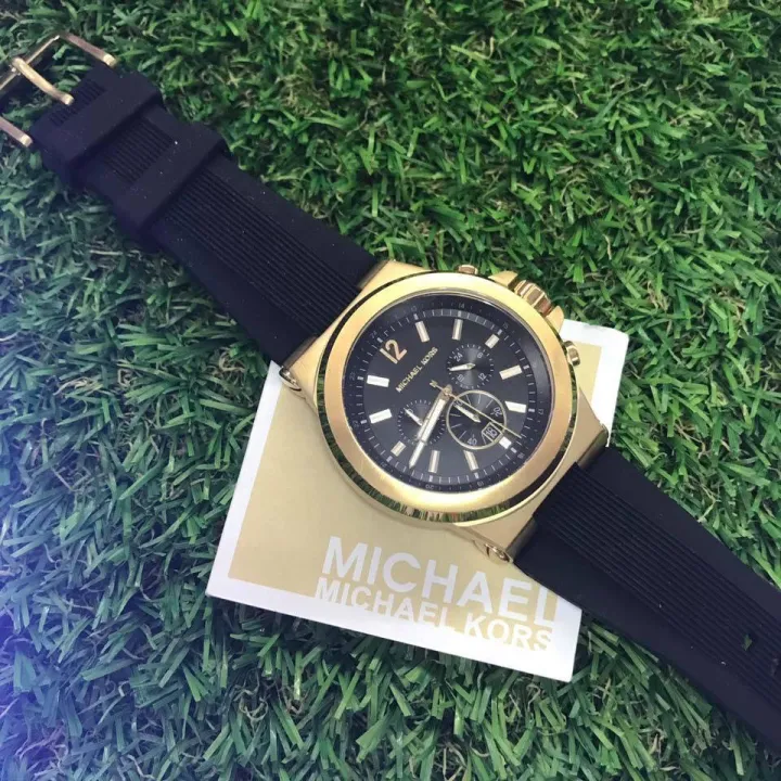 Michael Kors Mens Watch MK8184 DYLAN ROSEGOLD CHRONOGRAPH AUTHENTIC ...