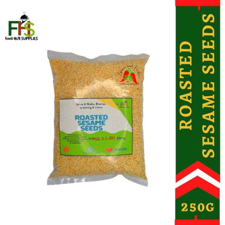 Sesame seeds 250 grams (roasted) | Lazada PH