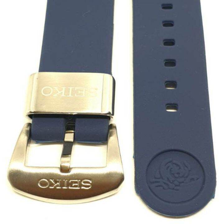 * Seiko DIVER RUBBER SILICON STRAP SEIKO DIVER 22MM BLUE Watch STRAP ...