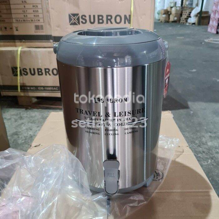 Termos Air / Dispenser Air dingin & Panas SUBRON 9,5 Liter | Lazada ...
