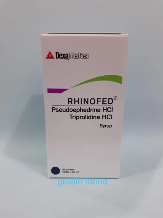 Rhinofed Sirup 60 mL | Lazada Indonesia