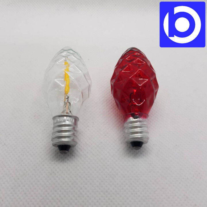 * มี 2 แสงให้เลือก * หลอดจำปา หลอดตั้งหน้าพระ หลอด LED กำลังไฟ 1W ขั้ว E12 ยี่ห้อ Bewon มีแสงขาว ...