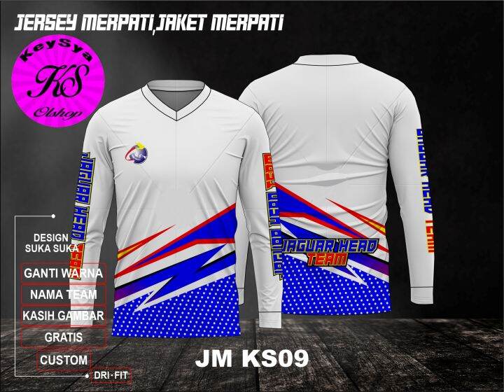 Jersey Merpati Custom KS09 | Lazada Indonesia