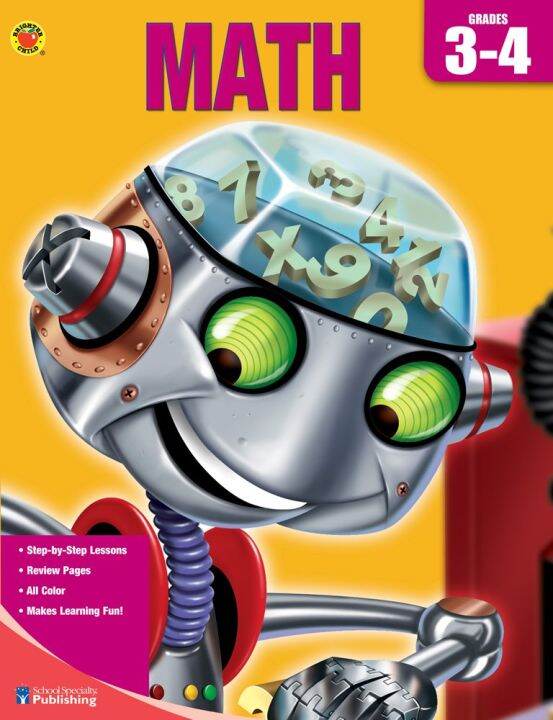 Brighter Child Book of Math, Grades 3-4 (Complete Book of) | Lazada PH