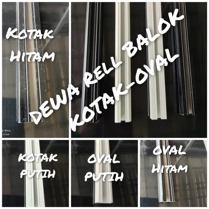 Rell balok Rel Oval Batang Balok Batang Oval Rell Vitrase Gorden ...