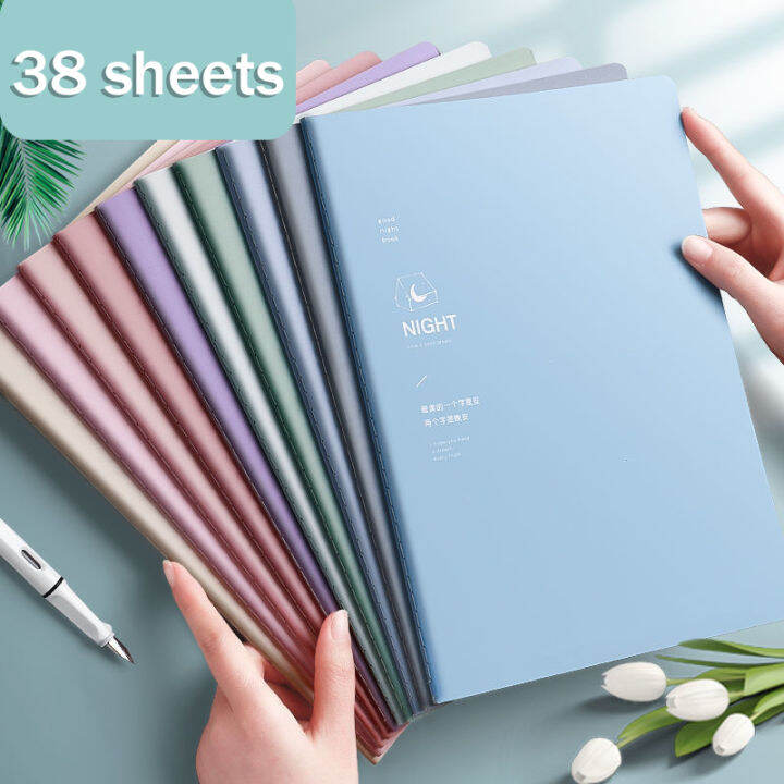 A5 Notebook Morandi Simple Style Exercise Book Line Note Book Student ...