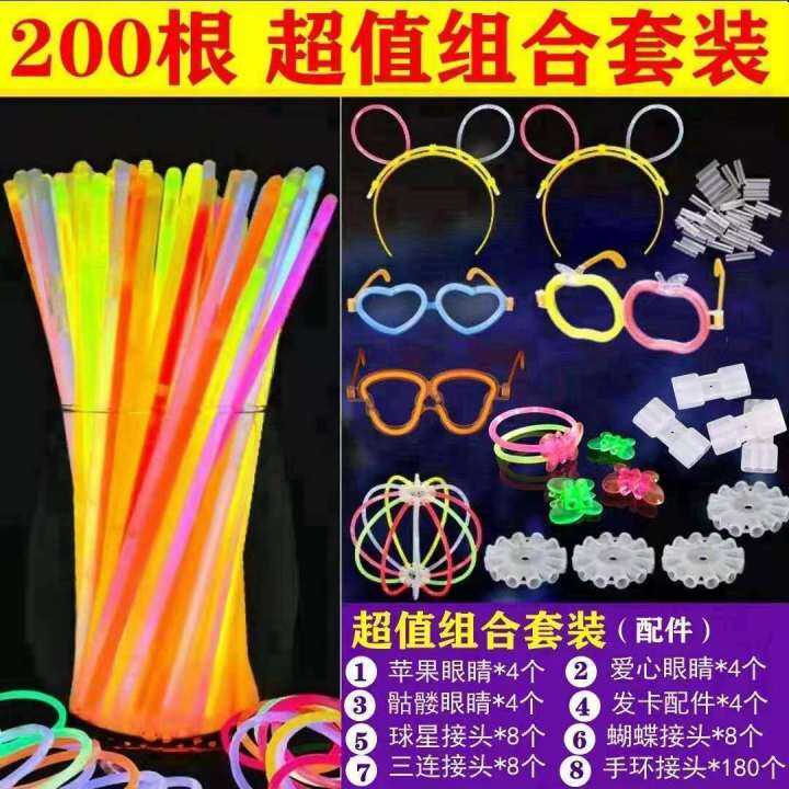 PDD day with luminous sticks dazzling glow sticks festival costumes ...