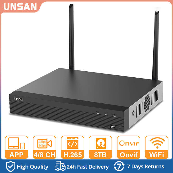 IMOU Wi-Fi Network Security System 4CH/8CH Wireless NVR Strong ...