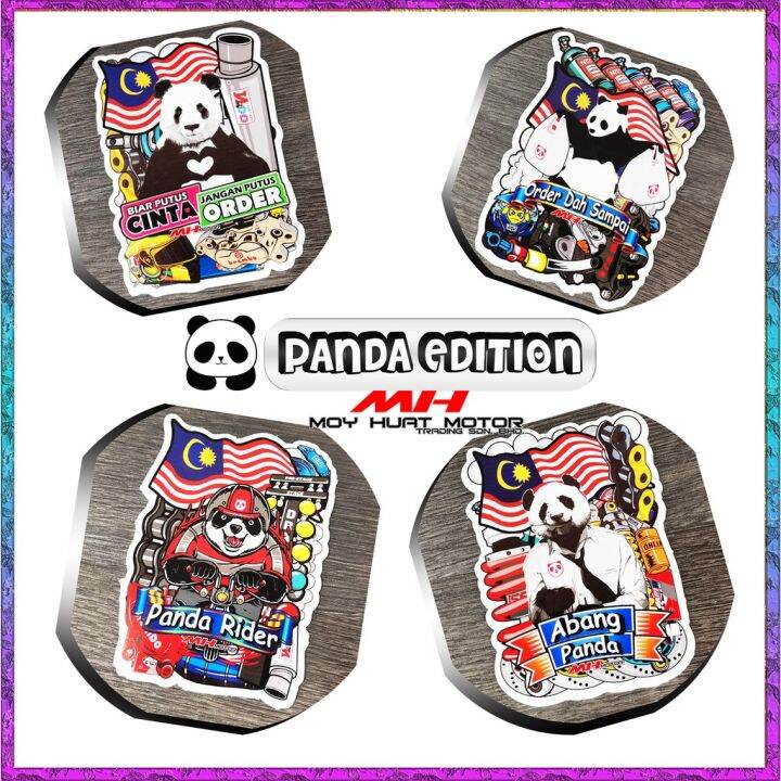 PANDA EDITION STICKER / 4 DESIGN FOR FOODPANDA EDITION STICKER / FOOD ...