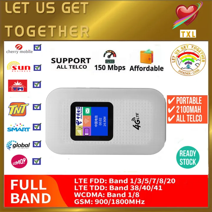 4G LTE Wifi Router 150Mbps Mini Mobile Hotspot Portable Mifi wifi ...