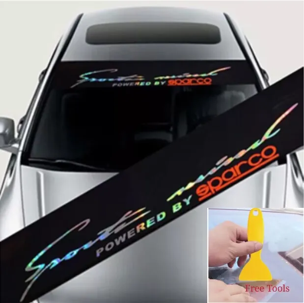 （Free Tools）Colorful Reflective Decoration Decals Car Stickers Styling ...