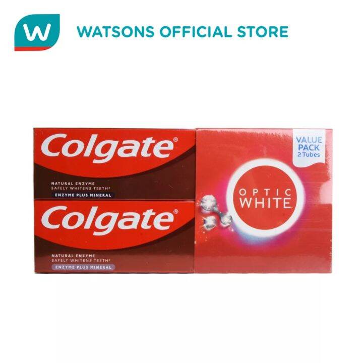 COLGATE Optic White White Enzyme 2s | Lazada PH