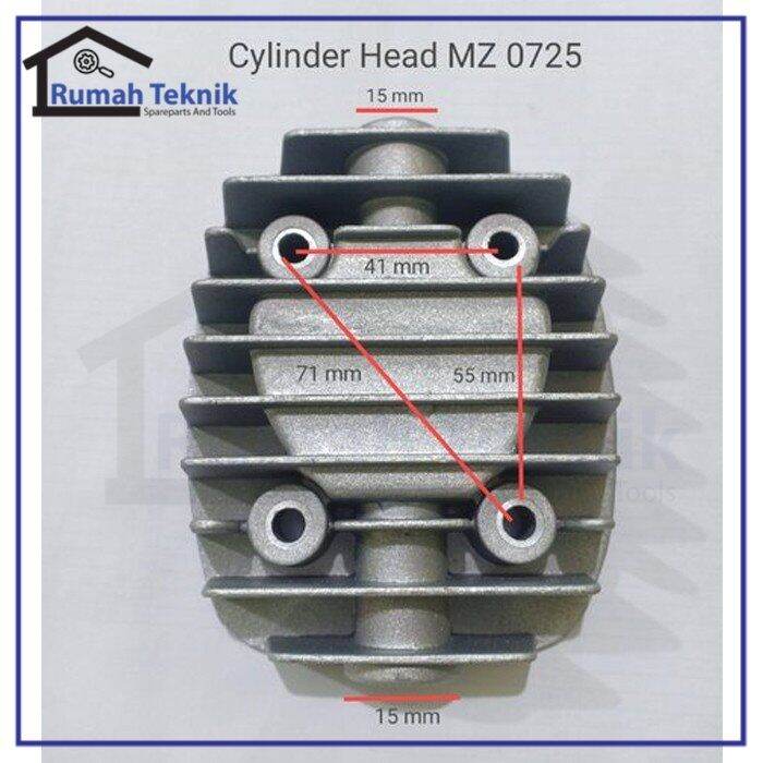 Cylinder Head Kompresor Angin Portable Shark MZ 0725 | Lazada Indonesia