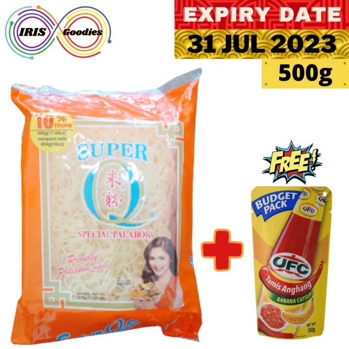 SUPER Q SPECIAL PALABOK 500g with FREE UFC Tamis-Anghang Banana Catsup ...