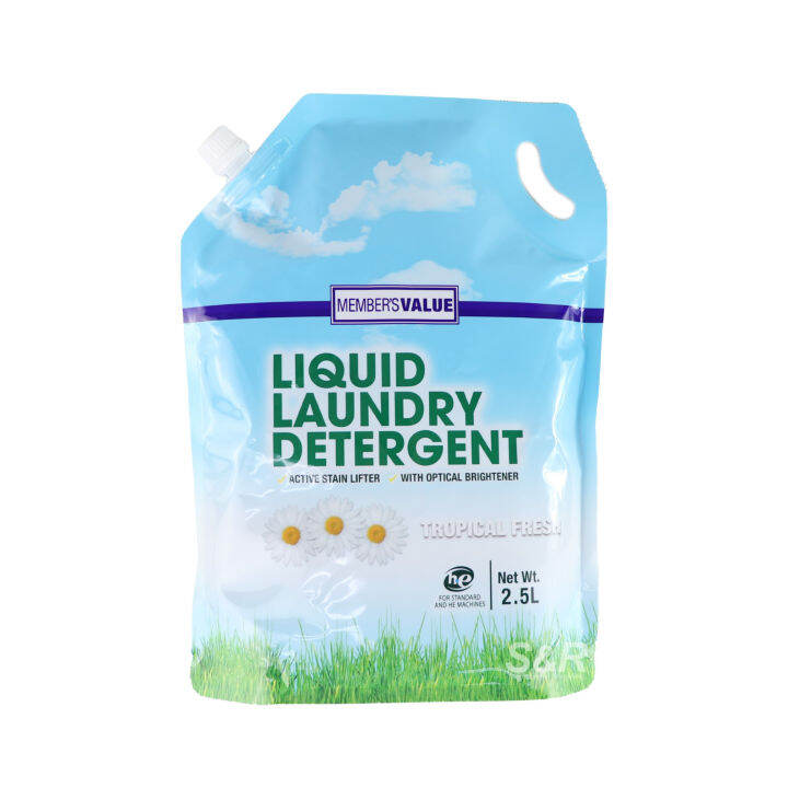 Member's Value Tropical Fresh Liquid Laundry Detergent 2.5L | Lazada PH