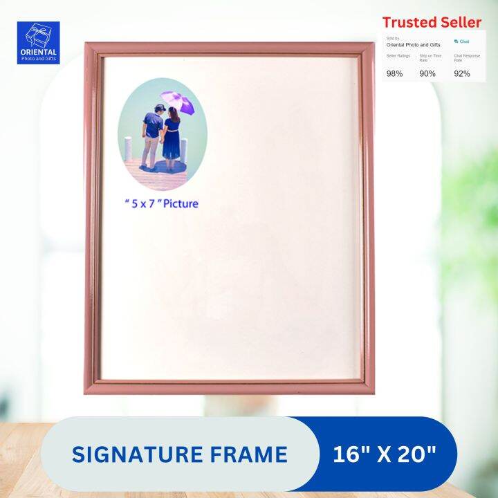 SIGNATURE FRAME ( Small 13x16 and Big 15x20 ) | Lazada PH