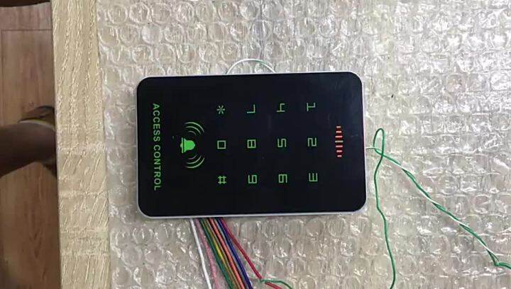 13.56Mhz RFID Backlight Wiegand Input Touch Screen Proximity Card ...