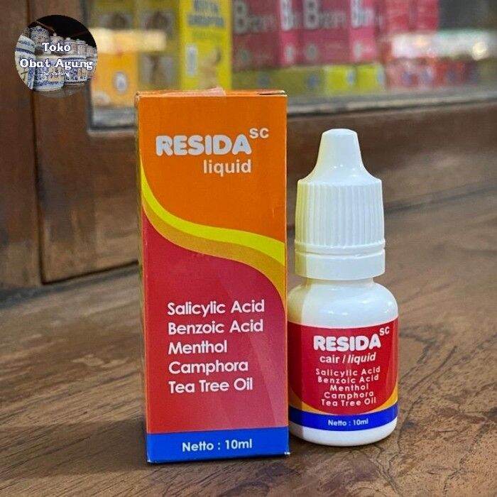 Resida Cair 10 ml. Obat Jamur, Gatal, Panu, Kadas, Kurap Dll | Lazada ...