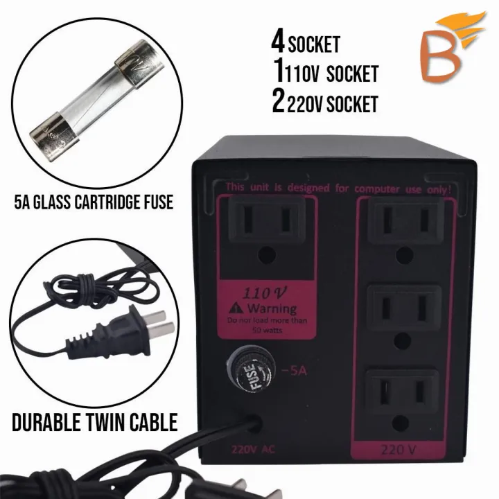 Benings Eco Power AVR 500W With 110V (50W) Automatic Voltage Regulator ...