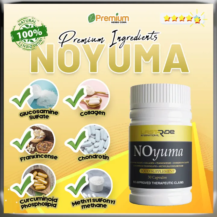 PHC01-A NOYUMA for Joint, Muscle and Nerve Pain | Glucosamine Sulfate ...