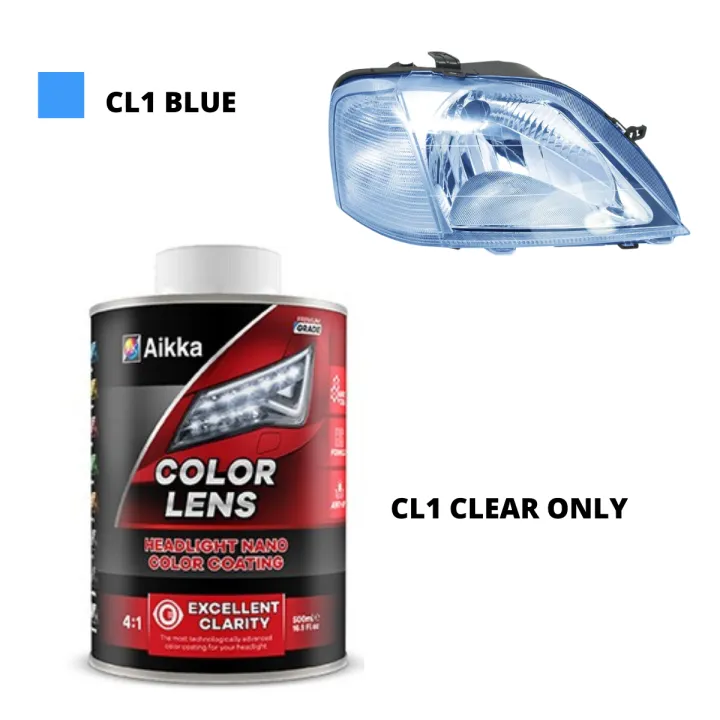 AIKKA Headlight Nano Color Lens/ Headlamp Nano Coating/ Coating Lampu ...