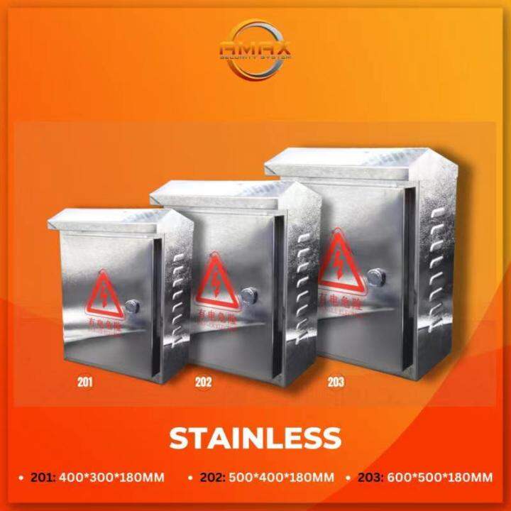 Junction Box Stainless Steel Waterproof Electrical Project Wiring ...