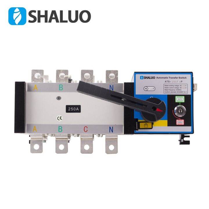 Universal 400A ATS Dual Power Automatic Transfer Switch 220V AC Diesel ...