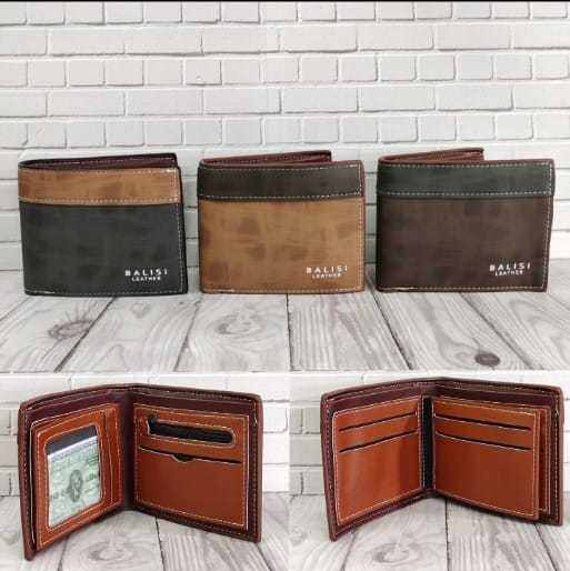 Dompet Kulit Pria Combinasi // Dompet Cowok Murah | Lazada Indonesia