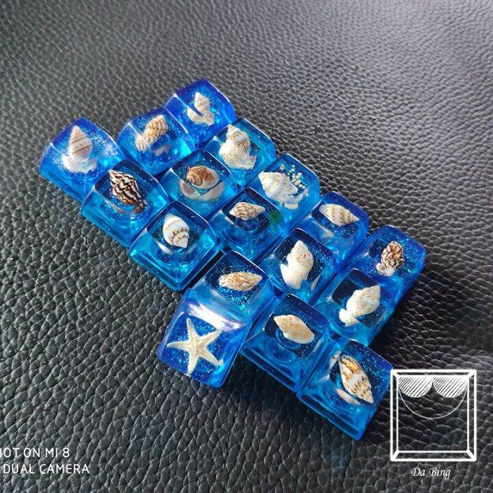 1 Piece Mechanical Keyboard Keycap Customized Personality Backlit Resin ...